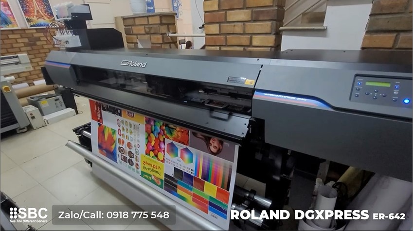 ROLAND ER-642: máy in decal đầu i3200 mới: Ổn định - Độ nét cao - Tốc ...